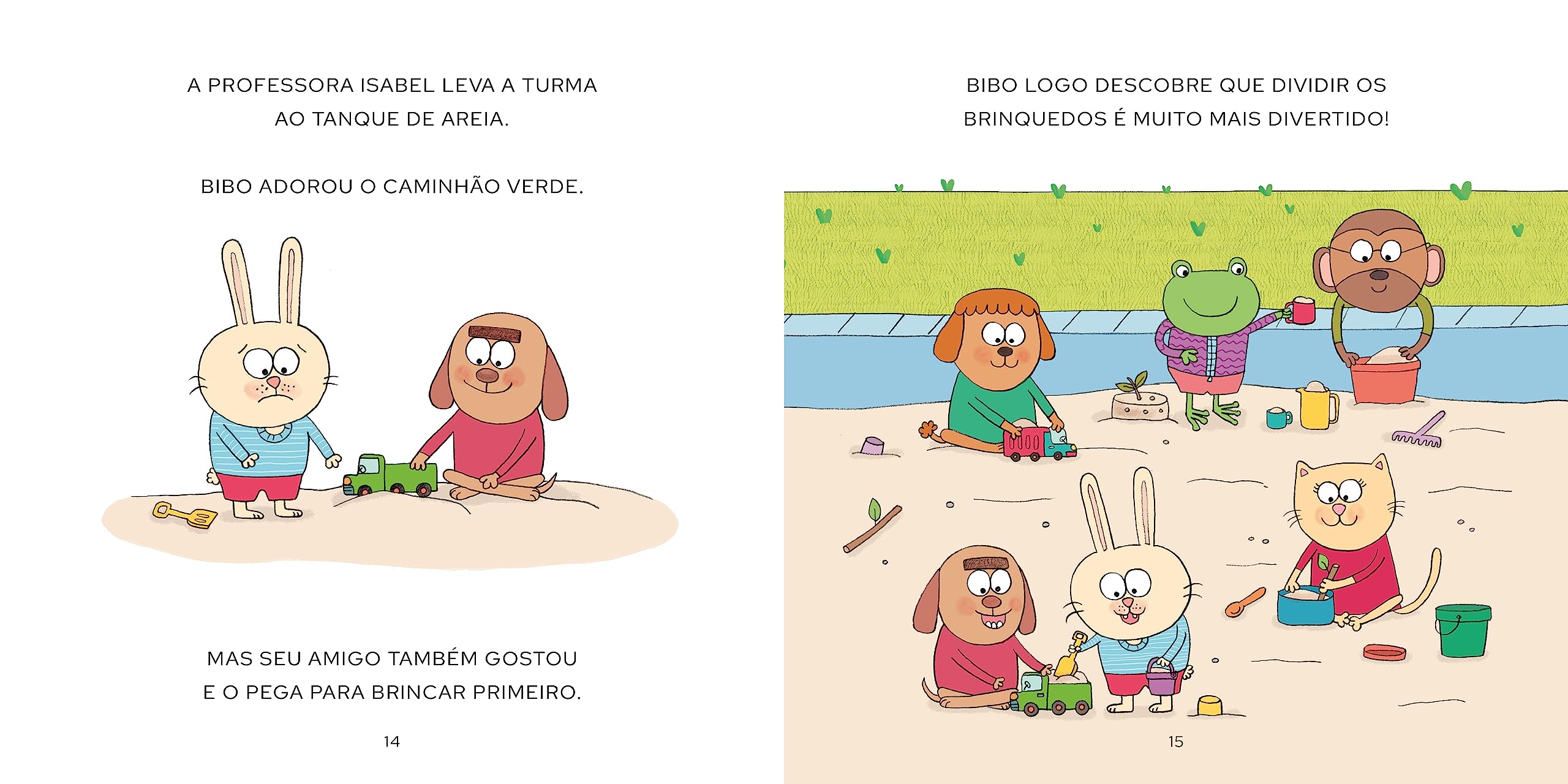 Livro Bibo na escola - Ed Brinque-Book - Loja Leiturinha