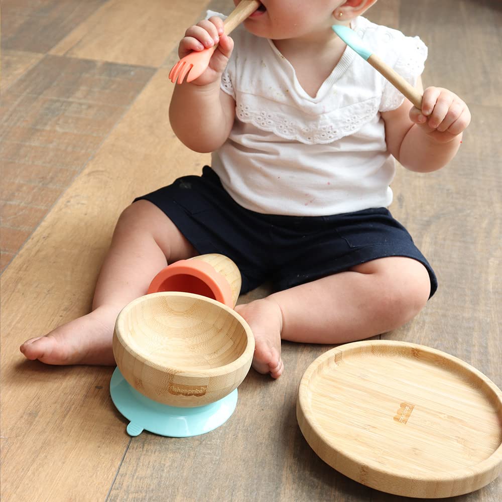 Tigela com Ventosa Bam N' Boo Azul - Fisher Price - PlayKids Store