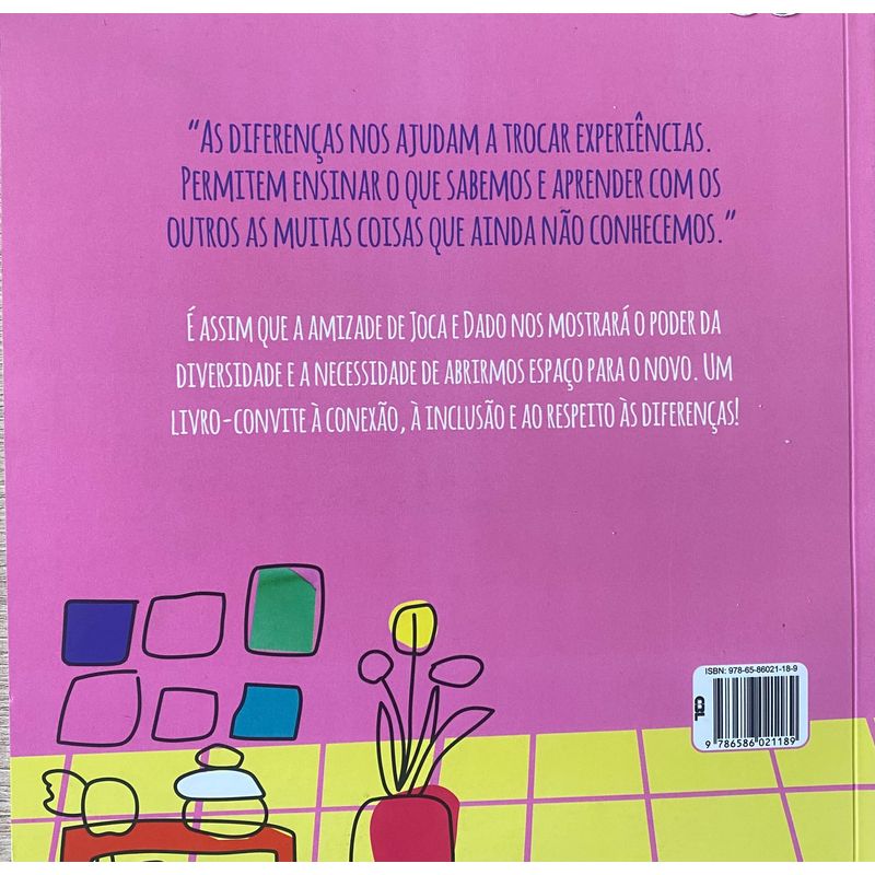 Livro Joca e Dado - Original Leiturinha - PlayKids Store Livro Joca e Dado - Original Leiturinha - PlayKids Store